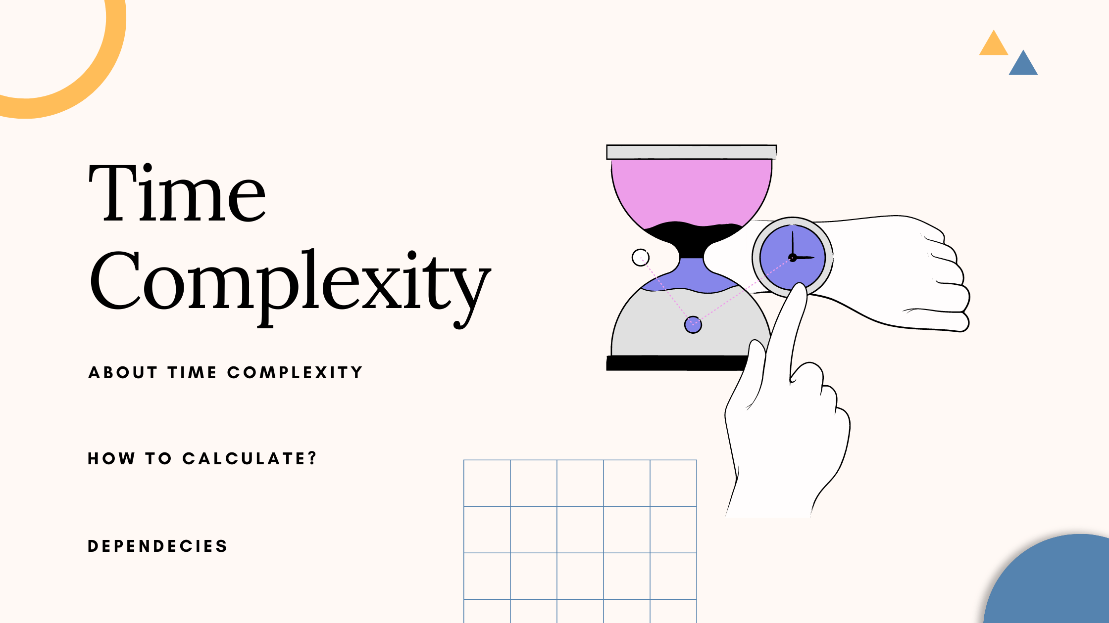 Which Things Time Complexity Depends On Scientyfic World