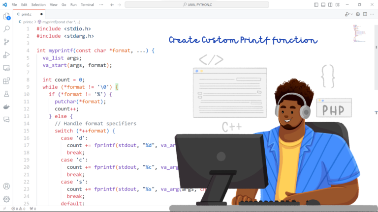 How To Write My Own Printf In C • Scientyfic World 