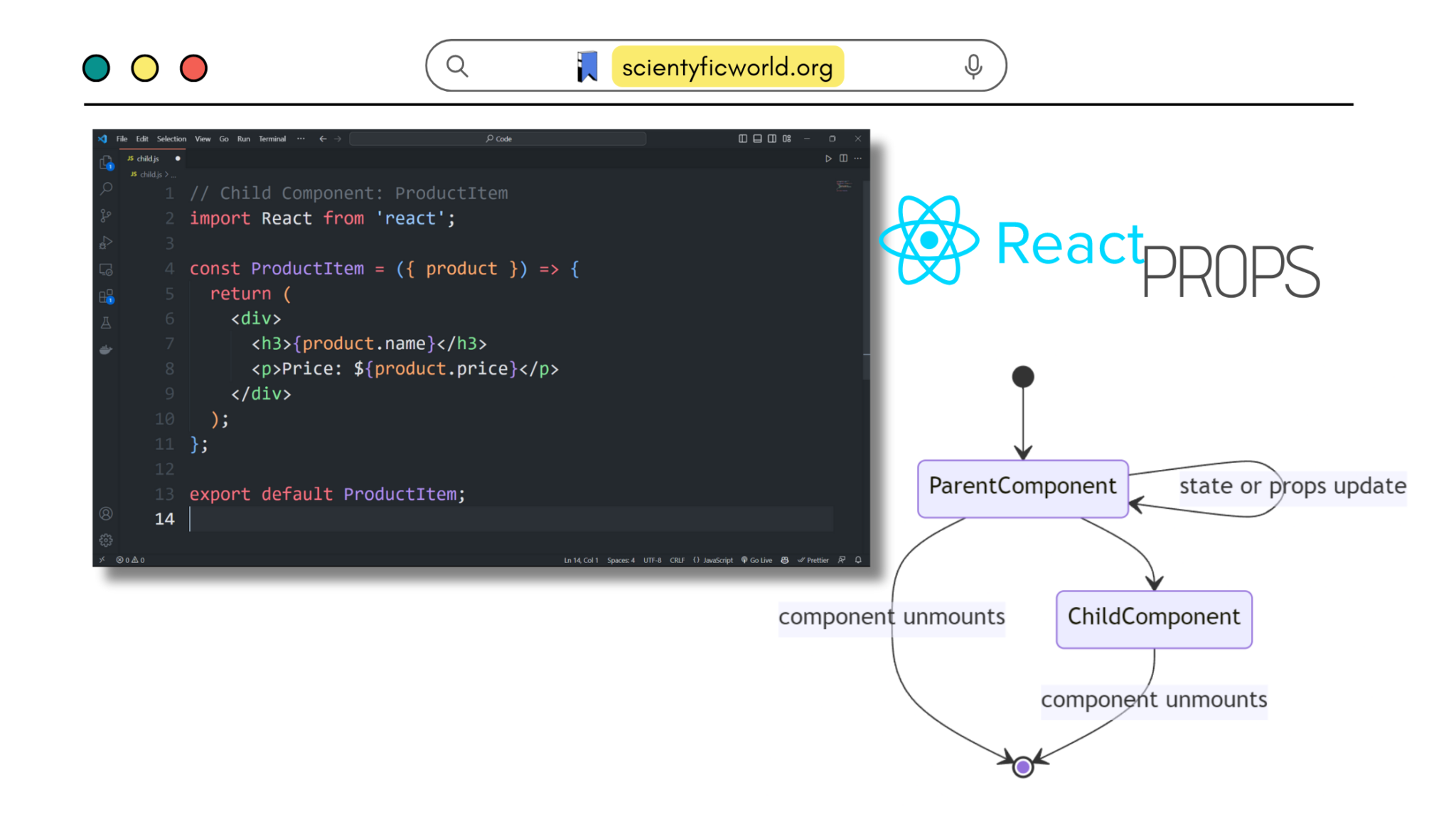 How To Use React Props In Your React App Scientyfic World