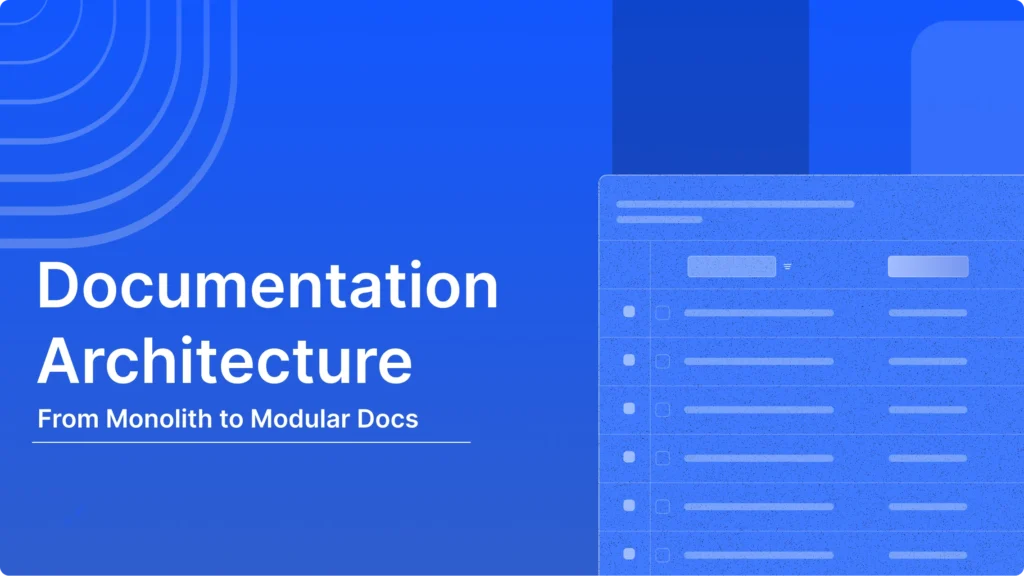 Building A Documentation Architecture: From Monolith To Modular Docs | Scientyfic World